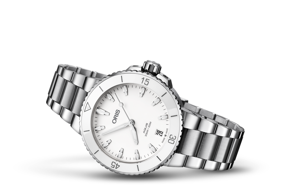 Aquis デイト - 01 733 7731 4151-07 8 18 05P | Oris